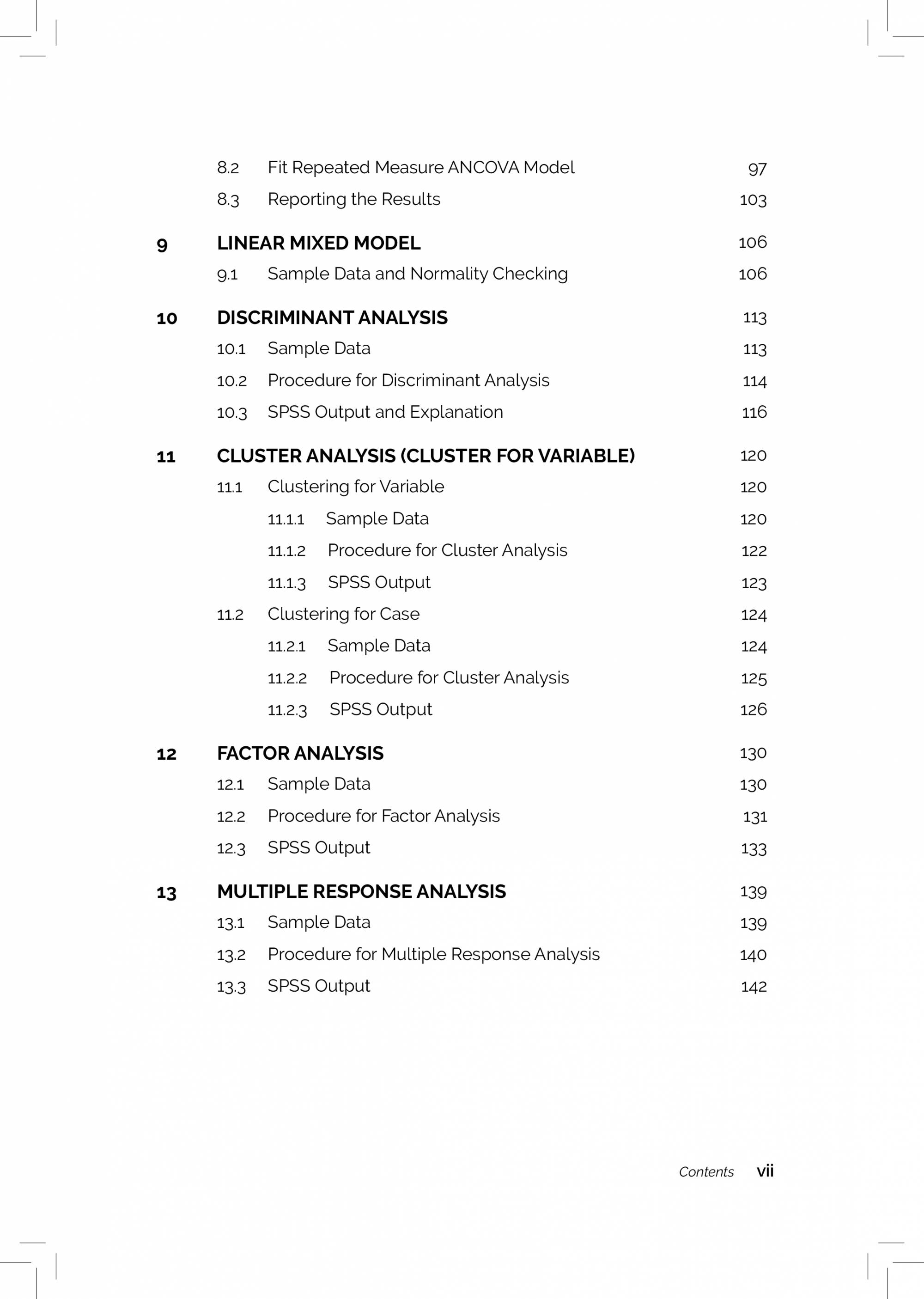 Discovering Advanced Statistics Using SPSS for Windows