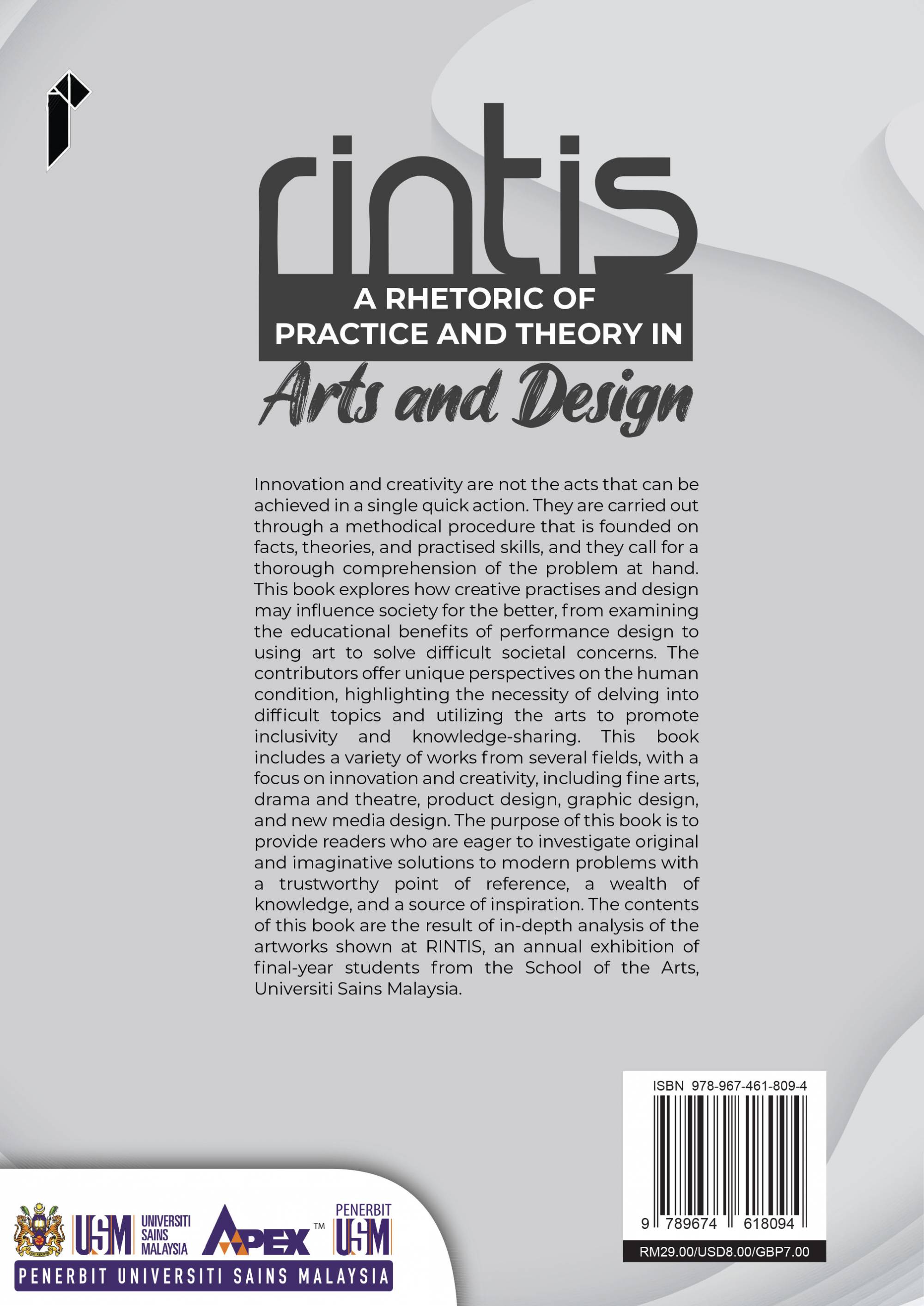 RINTIS: A Rethoric of Practice and Theory in Art and Design