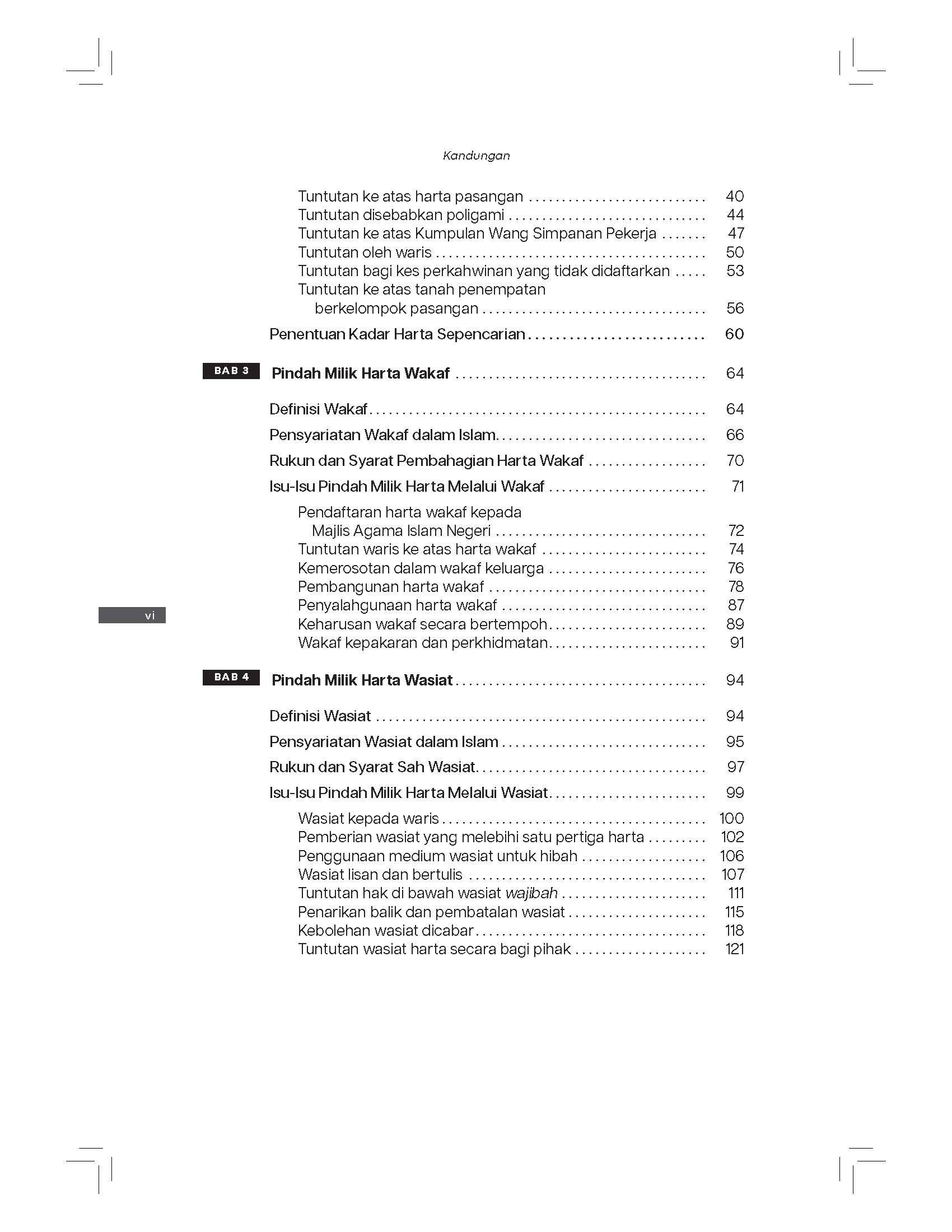 Isu-Isu Pindah Milik Harta Orang Islam di Malaysia